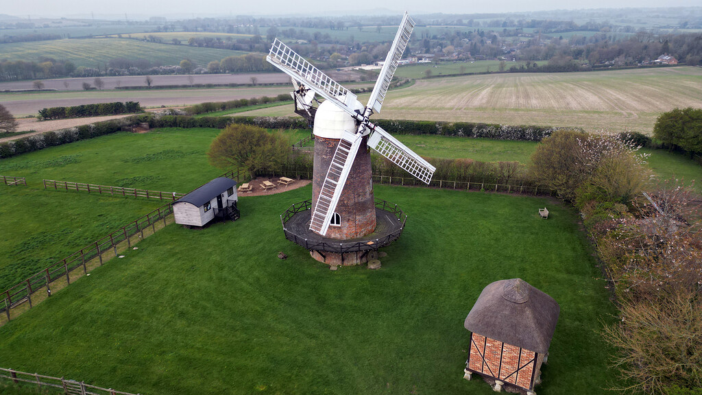 Windmill at Wilton - Photos by Drone - Grey Arrows Drone Club UK