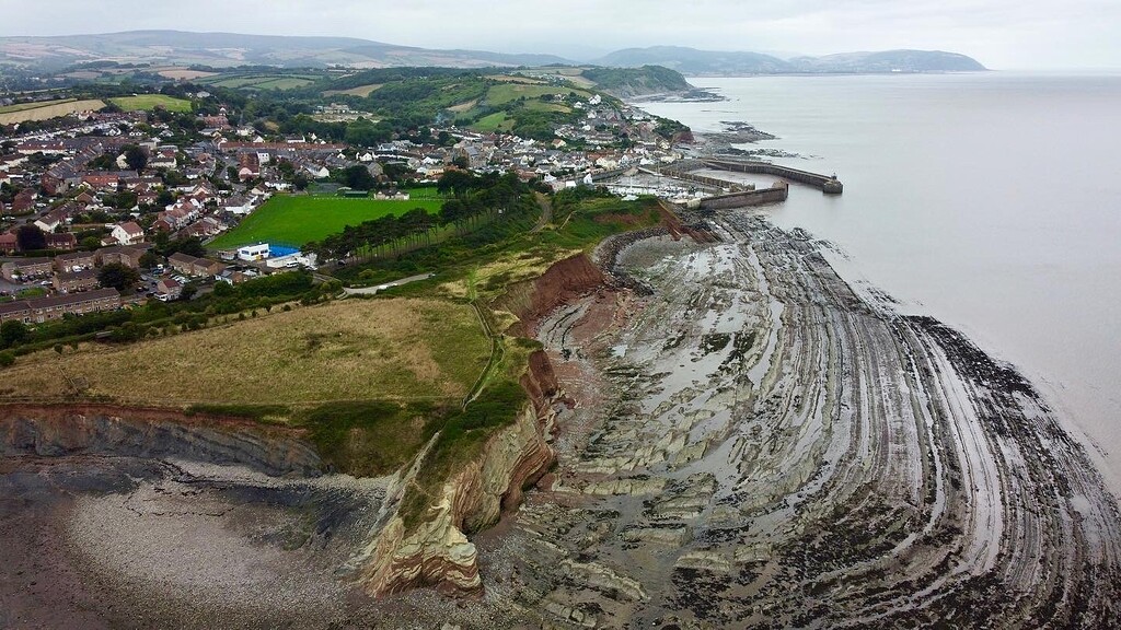 Watchet Harbour - Photos by Drone - Grey Arrows Drone Club UK