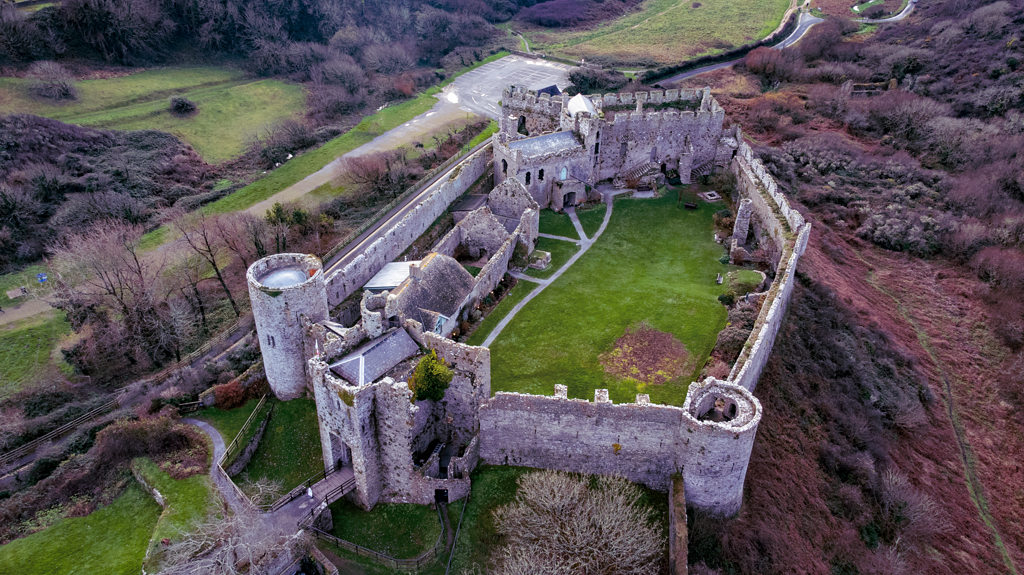 Manorbier Castle - Added to Castles and Fortifications in Wales - Where ...