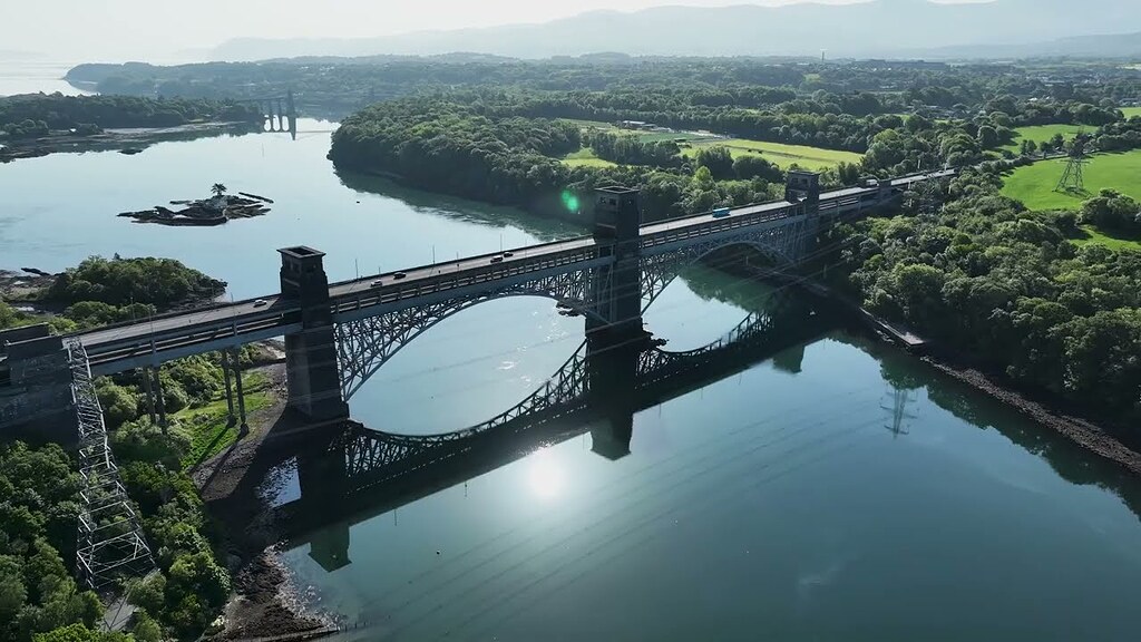 Two Bridges One Island-Anglesey - Videos by Drone - Grey Arrows Drone ...