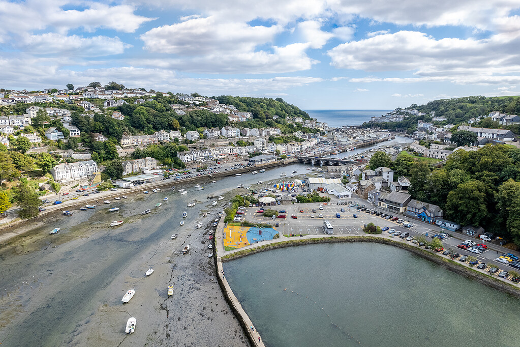 Looe, Cornwall Sept 2022 - Photos by Drone - Grey Arrows Drone Club UK