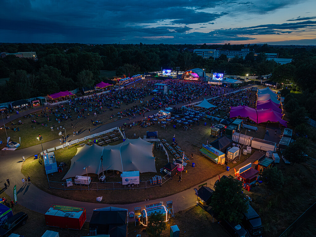 Solihull Summer Fest 2025 - Photos by Drone - Grey Arrows Drone Club UK