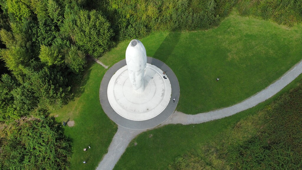 Dream Sculpture - Photos by Drone - Grey Arrows Drone Club UK