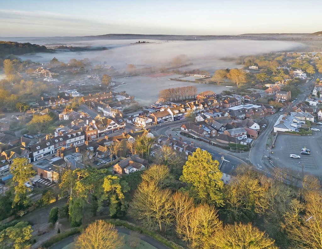 Reigate Castle - Photos by Drone - Grey Arrows Drone Club UK