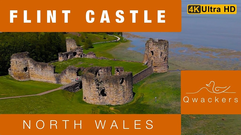Flint Castle - Game of Thrones - Videos by Drone - Grey Arrows Drone ...