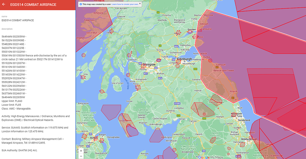 Restricted airspace in North East - AMC? EGD? ...WTH? - Legal & Privacy ...