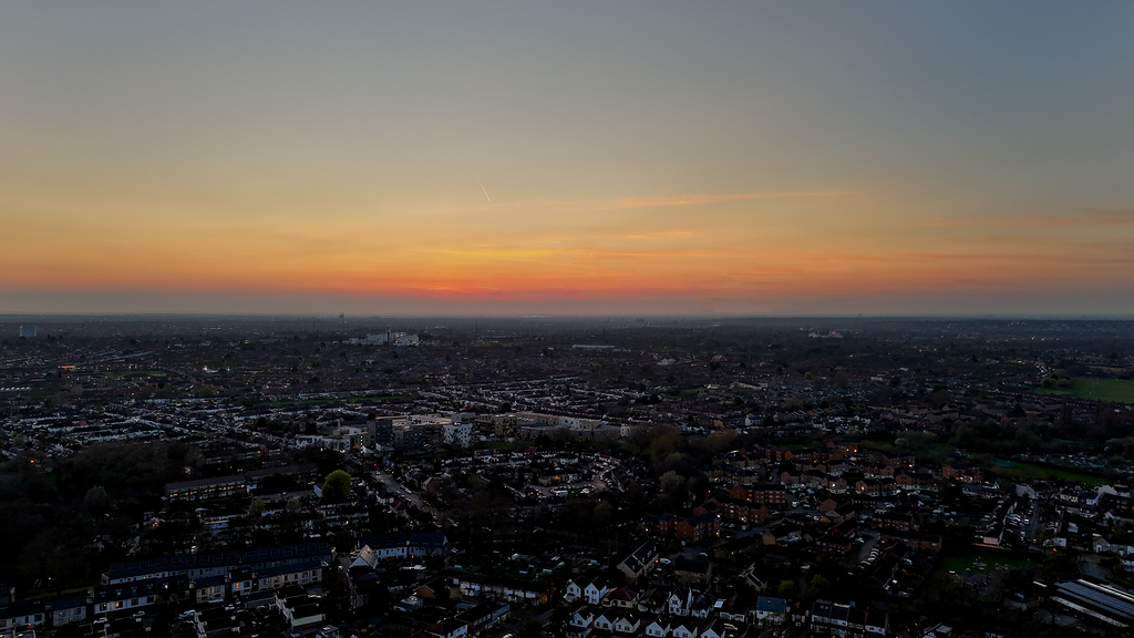 How does this photo look? (Croydon Sunset) - Photos by Drone - Grey ...