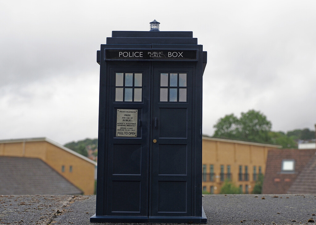 Tardis is back! - Non-drone Photos & Video - Grey Arrows Drone Club UK