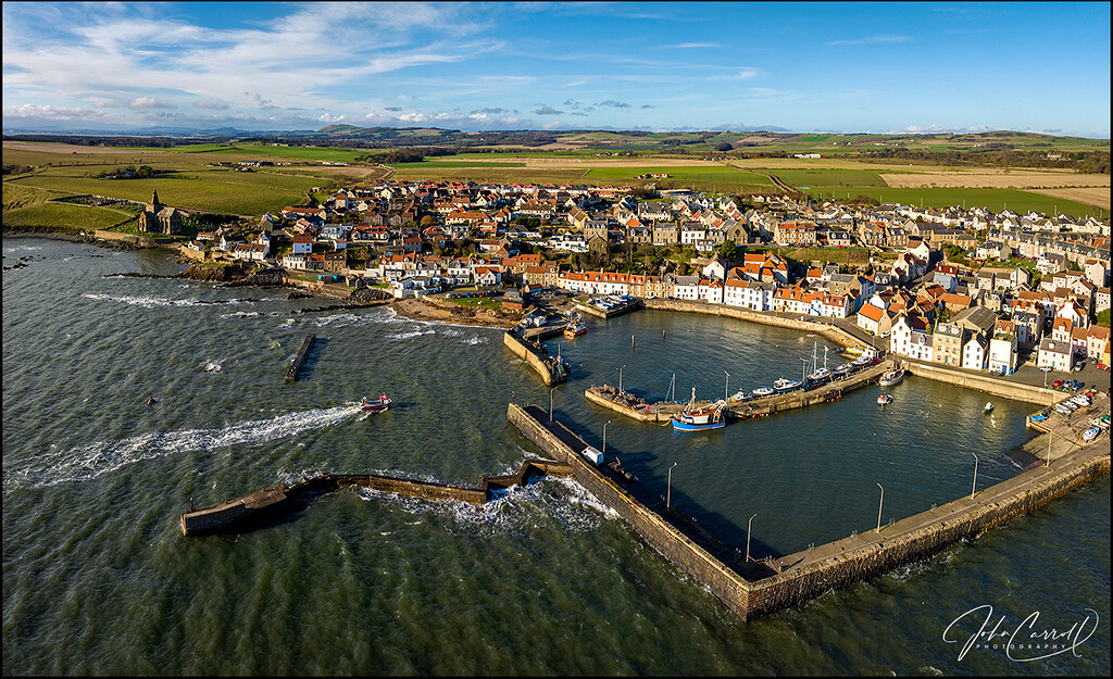 The Fife Coast, Scotland - Photos by Drone - Grey Arrows Drone Club UK