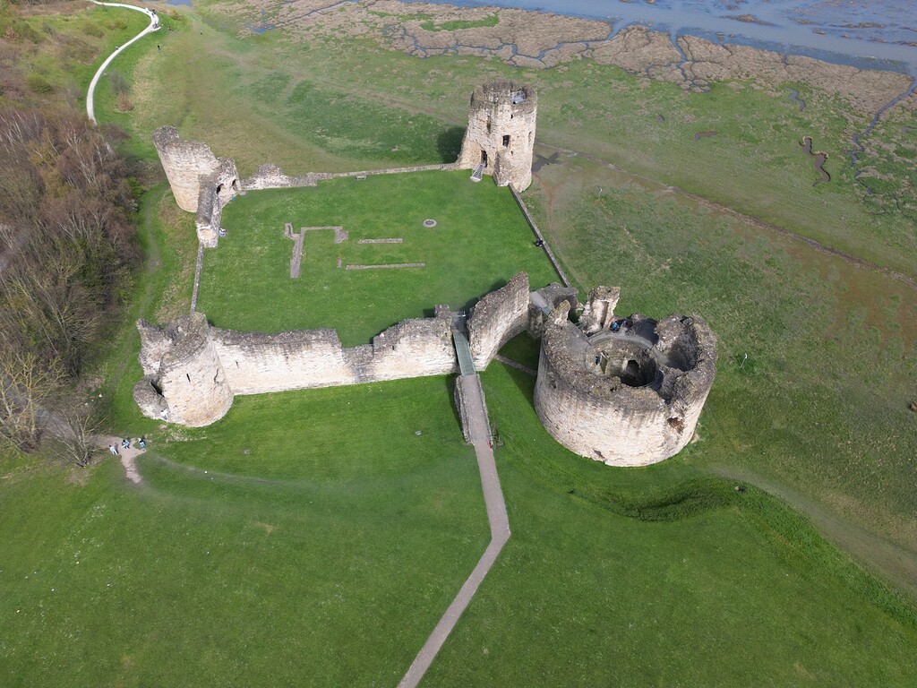 Flint Castle, North Wales - Added to Castles and Fortifications in ...