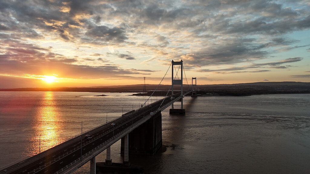 Some shots of the Severn Bridges - Photos by Drone - Grey Arrows Drone ...