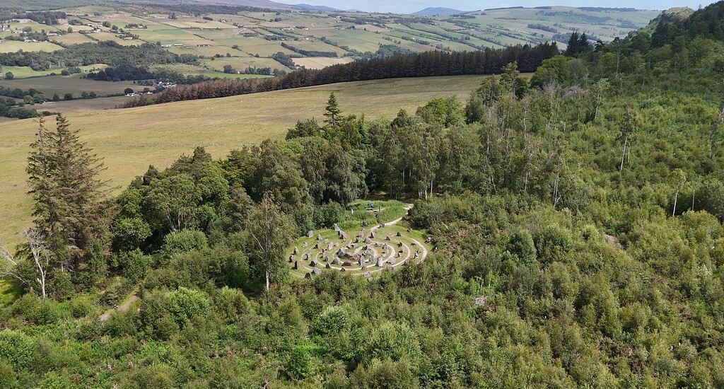 Touchstone Maze, Strathpeffer - Added to Monuments in Ross and Cromarty ...