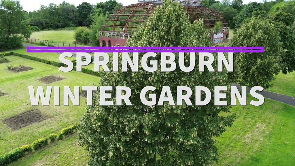 Springburn Winter Gardens, Glasgow - Videos by Drone - Grey Arrows ...