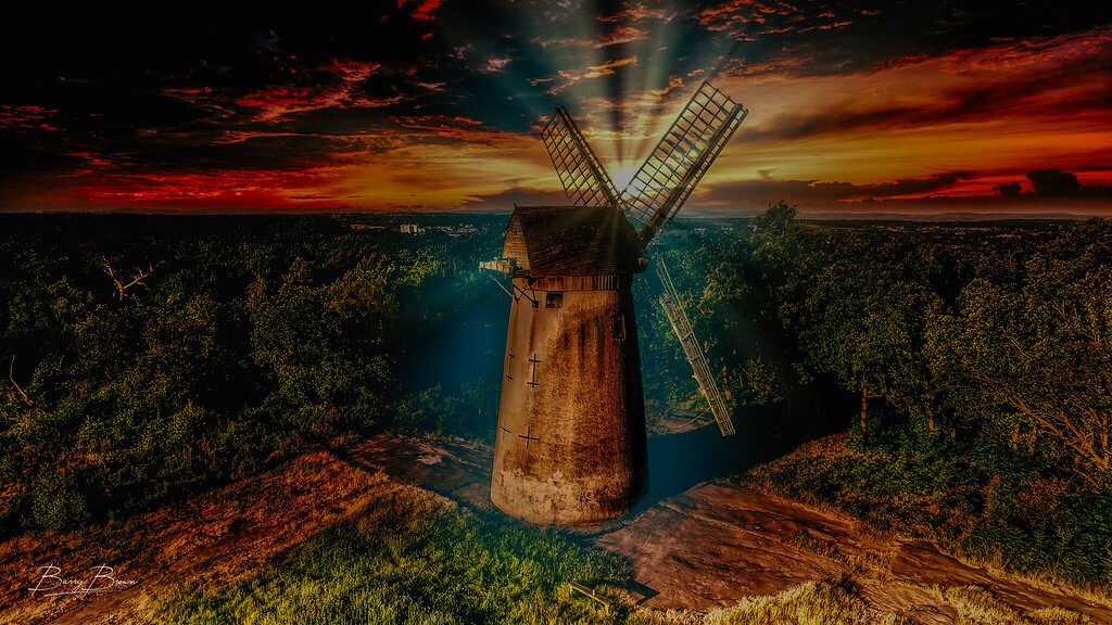 Bidston Hill Windmill - Photos by Drone - Grey Arrows Drone Club UK