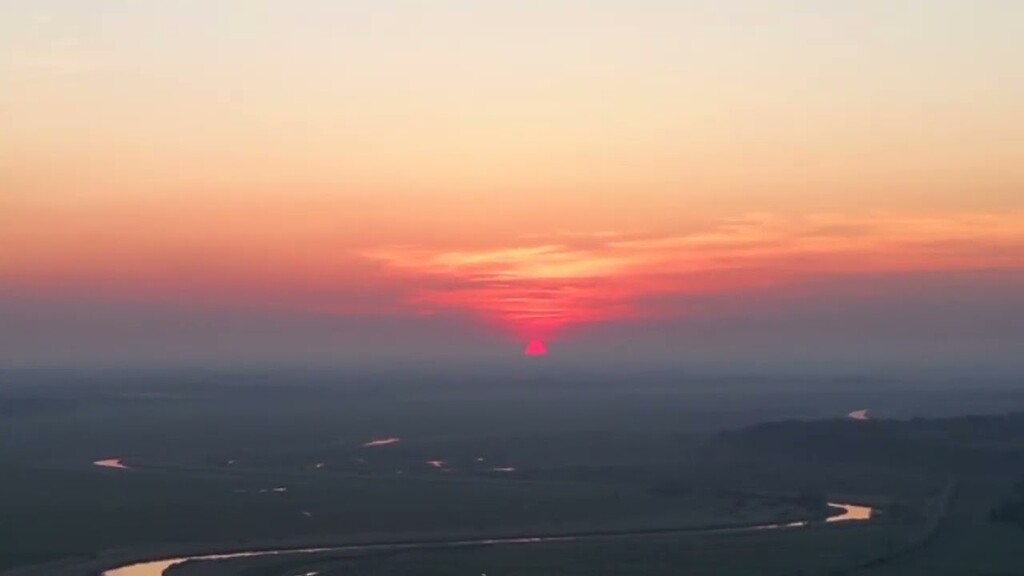 Sunset Time lapse - Camps Heath Suffolk - Videos by Drone - Grey Arrows Drone Club UK