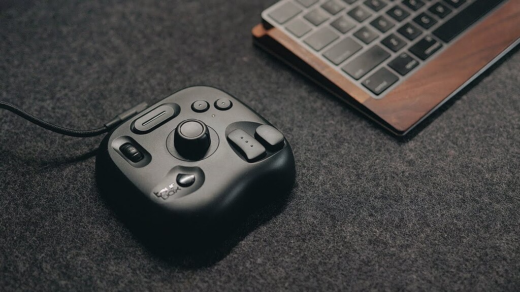 TourBox - Creative Console - Video and Photo Editing - Grey Arrows ...