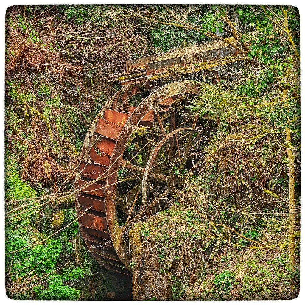 Water wheel taken at the polish map of scotland near peebles - Photos ...