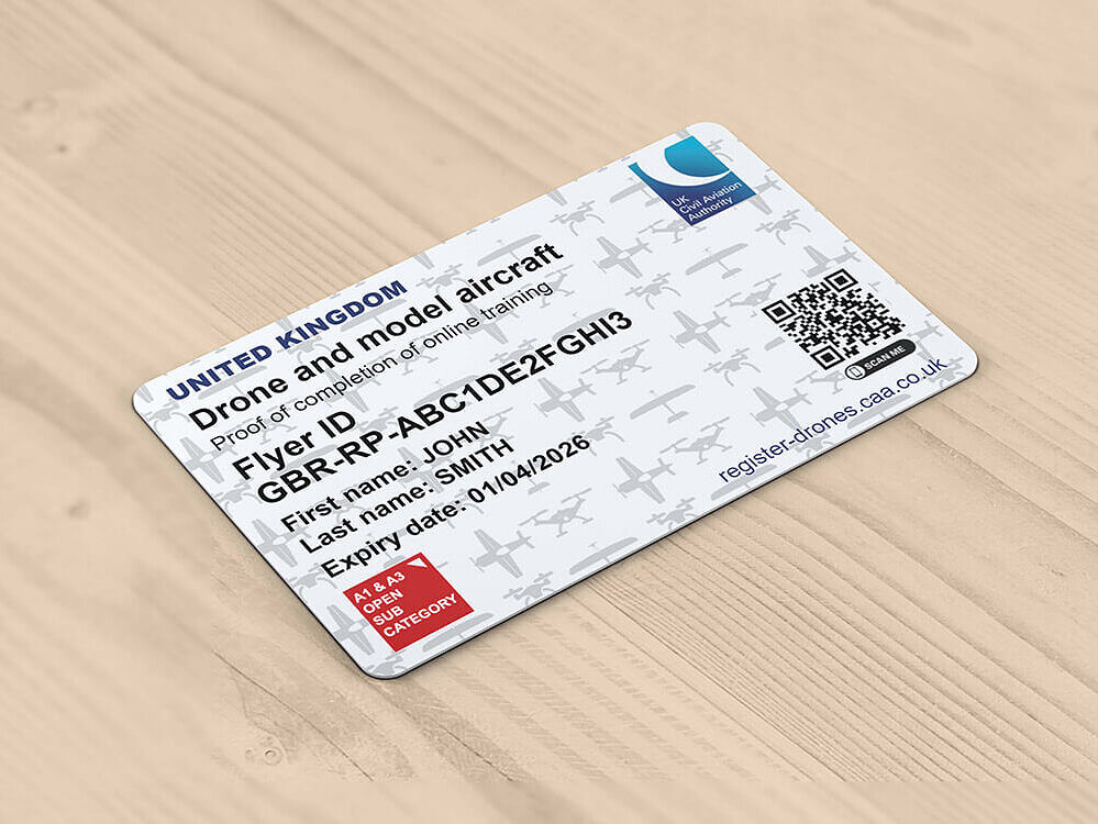 Flyer ID has changed and is different to my A2 CofC one - General Drone ...