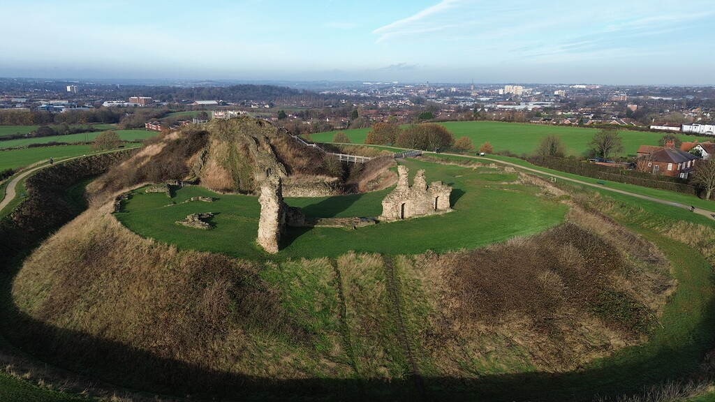 Sandal Castle - Added to Castles and Fortifications in Yorkshire and ...