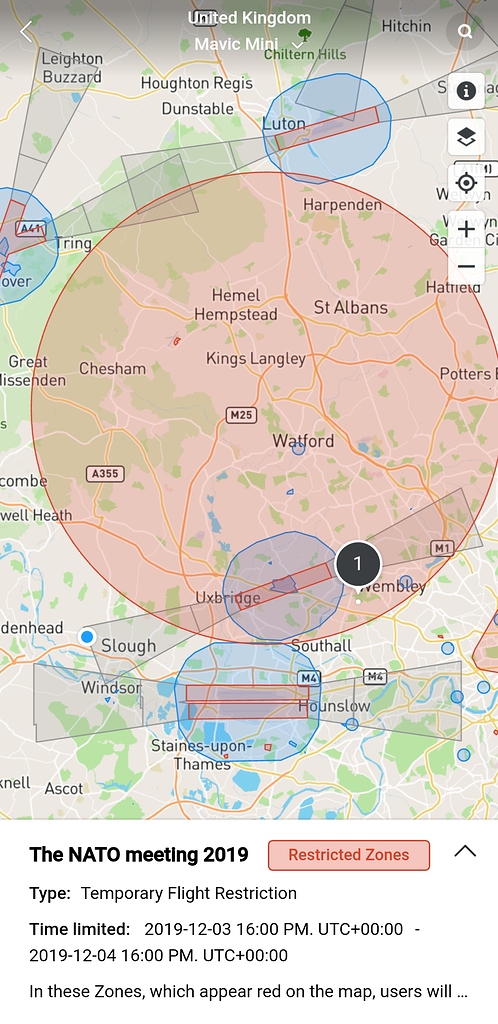 Nato Meeting 2019 - Temporary Flight Restriction - General Drone ...
