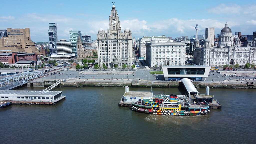 Liverpool waterfront and Royal Liver Building - Added to Coastal ...