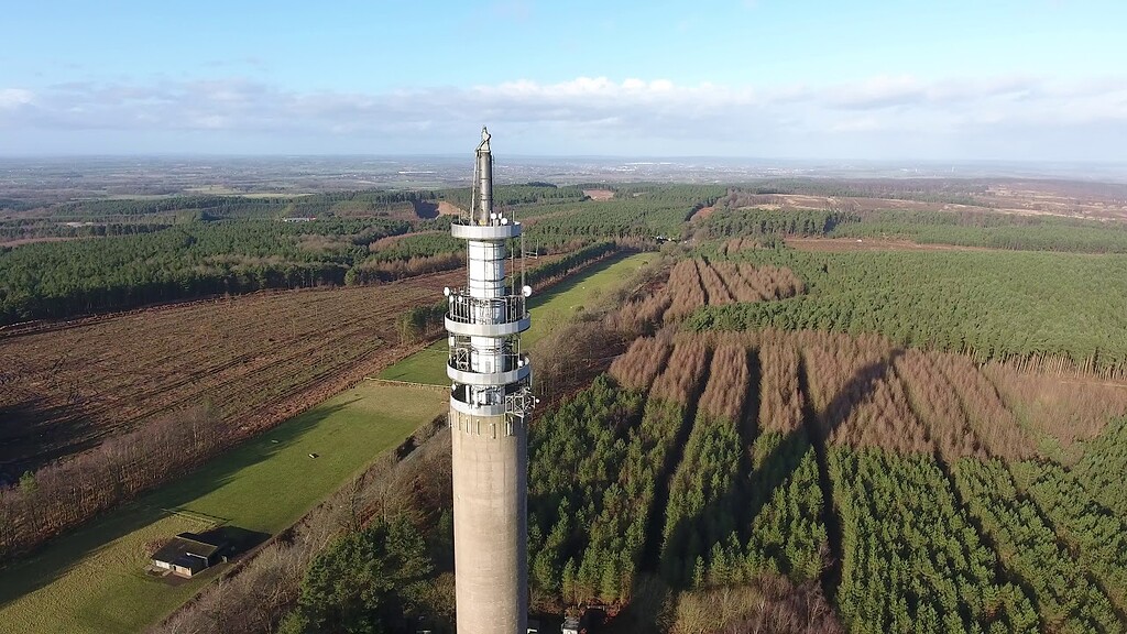 Pye Green Tower - Videos by Drone - Grey Arrows Drone Club UK