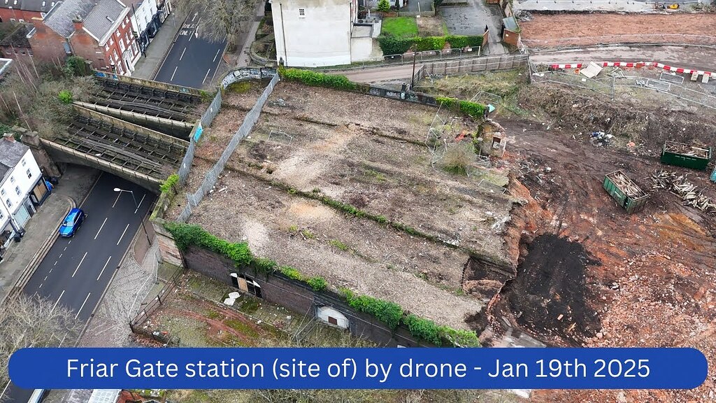 Friargate railway station Derby (site of) Constant Flow flight - Videos ...