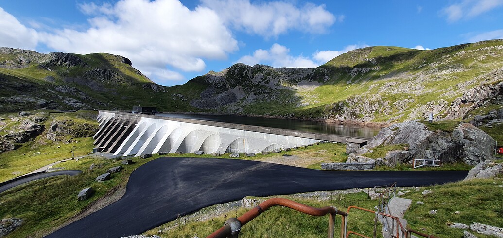 Stwlan dam - Added to Lakes and Reservoirs in Wales - Where to fly your ...