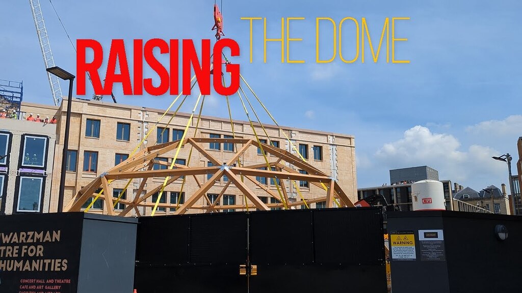 Raising the dome - Non-drone Photos & Video - Grey Arrows Drone Club UK