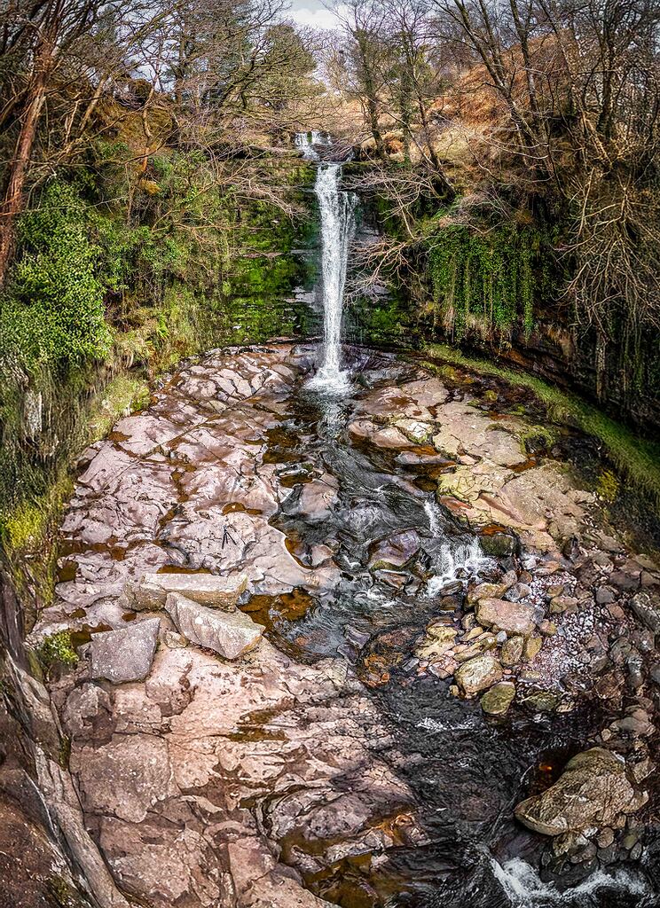 Blaen y Glyn waterfall - Added to Areas of Outstanding Natural Beauty ...