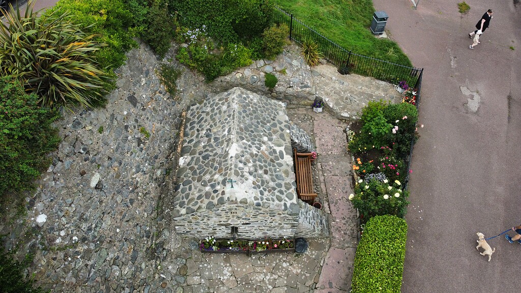 St Trillo's Chapel, Rhos on Sea - Photos by Drone - Grey Arrows Drone ...