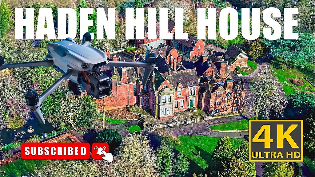 Haden Hill House A Grand Victorian House and Parkland - Videos by Drone ...