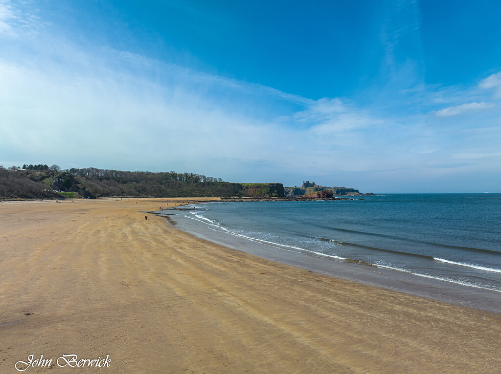 A visit down to Seacliff beach Scotland - Photos by Drone - Grey Arrows ...