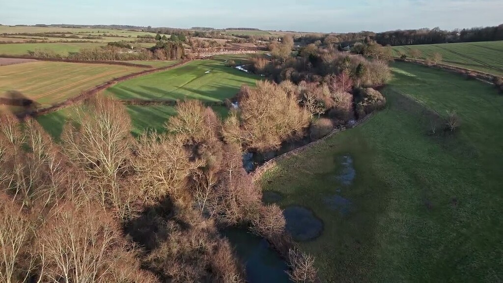 Windrush River valley in winter - Videos by Drone - Grey Arrows Drone ...