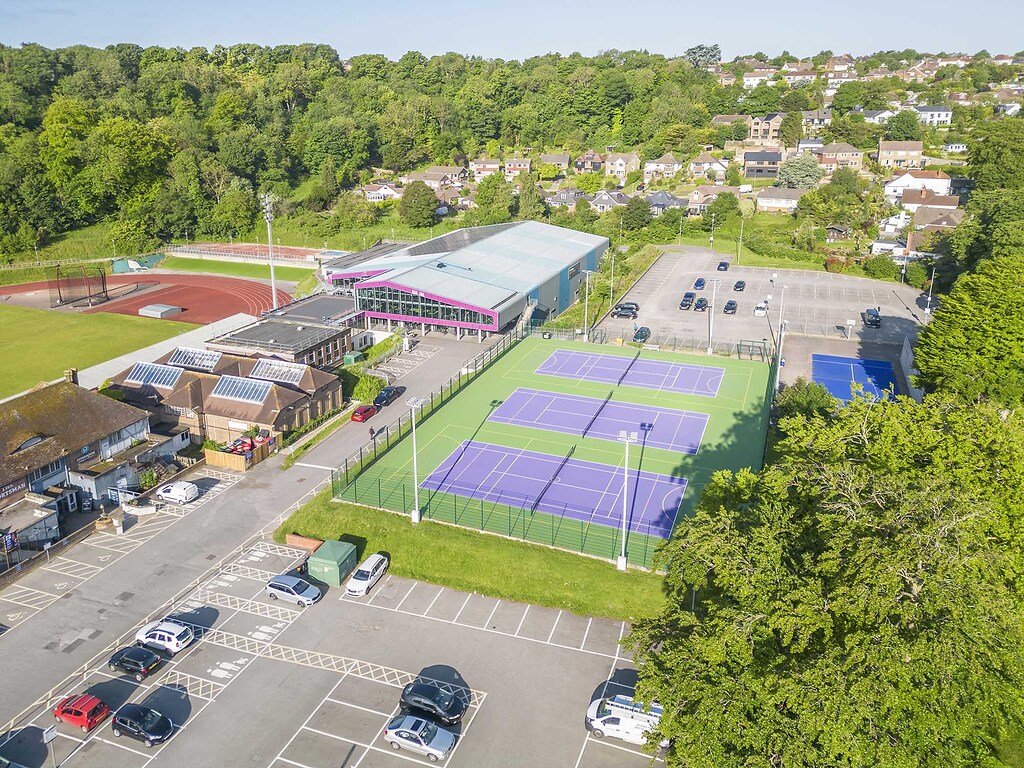 Withdean Stadium Brighton - Photos by Drone - Grey Arrows Drone Club UK