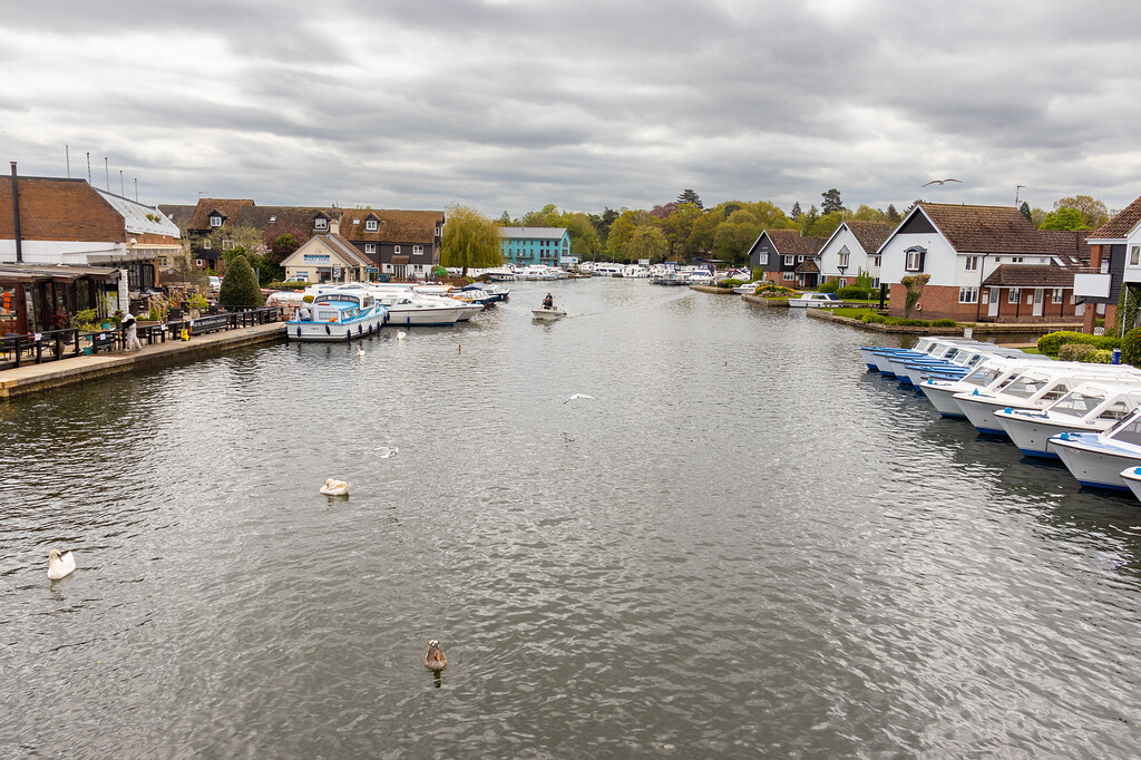 Wroxham on the Norfolk Broads. DJI Mini 3 pro - Photos by Drone - Grey ...