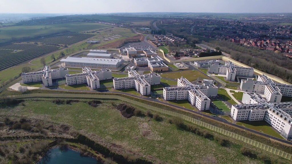Five Wells prison - Videos by Drone - Grey Arrows Drone Club UK