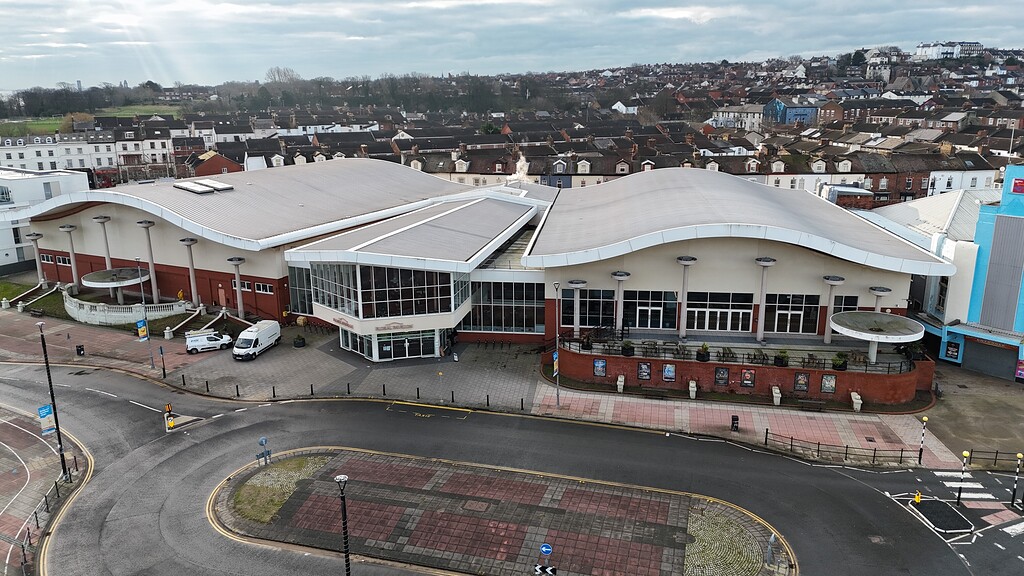 Floral Pavilion, New Brighton - Photos by Drone - Grey Arrows Drone Club UK