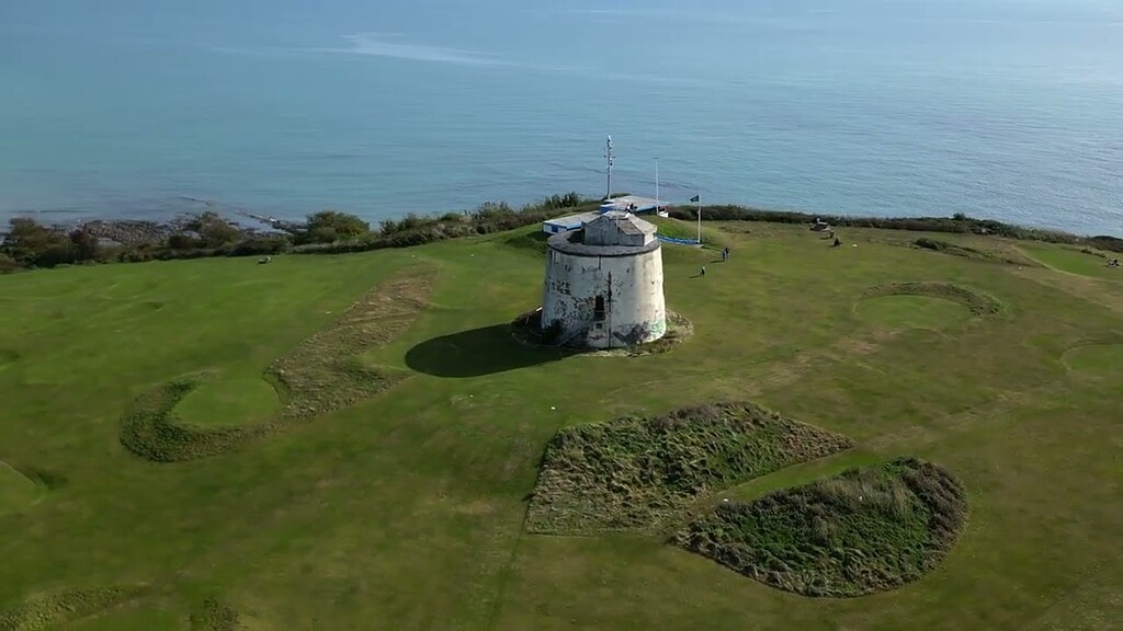 Folkestone East Cliffs & Warren Country Park - Videos by Drone - Grey ...