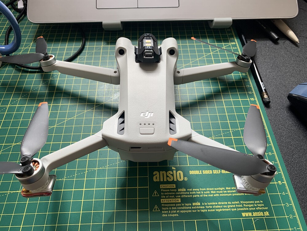 How to attach VIFLY strobe to DJI Mini 3 Pro - Questions & Answers - Grey Arrows Drone Club UK