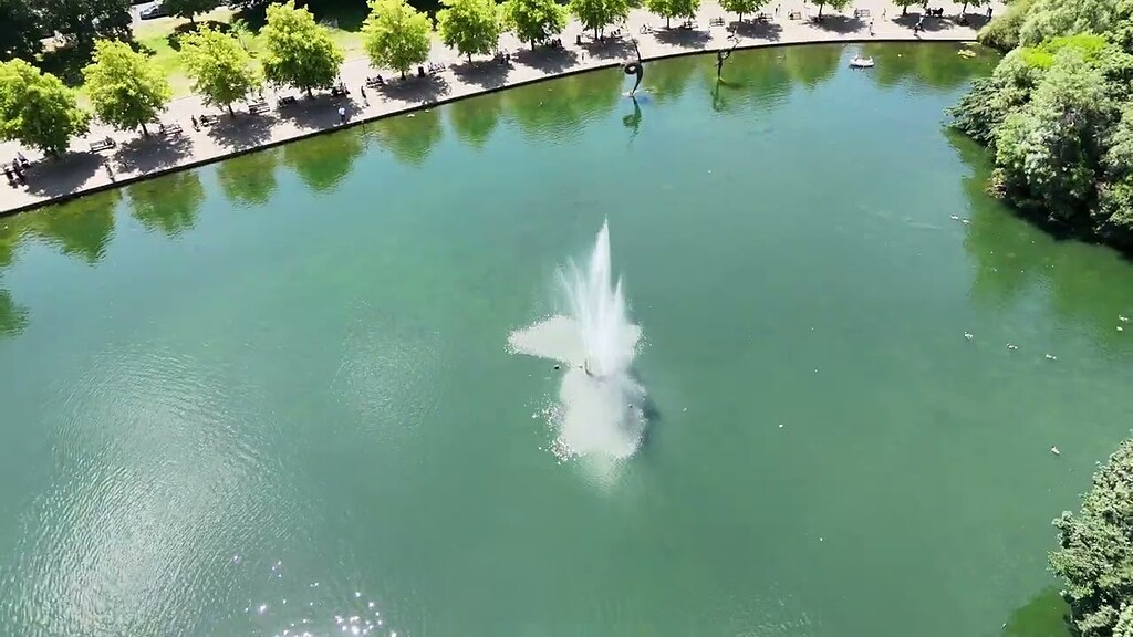 Victoria Park Boating Lake, Tower Hamlets London - Videos by Drone ...