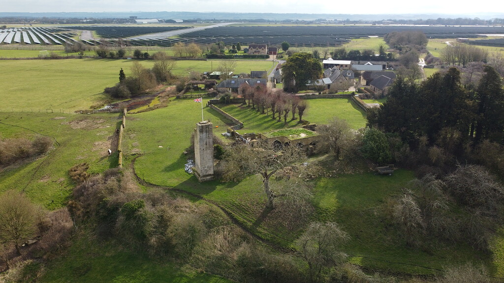 Bradenstoke Priory/Abbey - Photos by Drone - Grey Arrows Drone Club UK