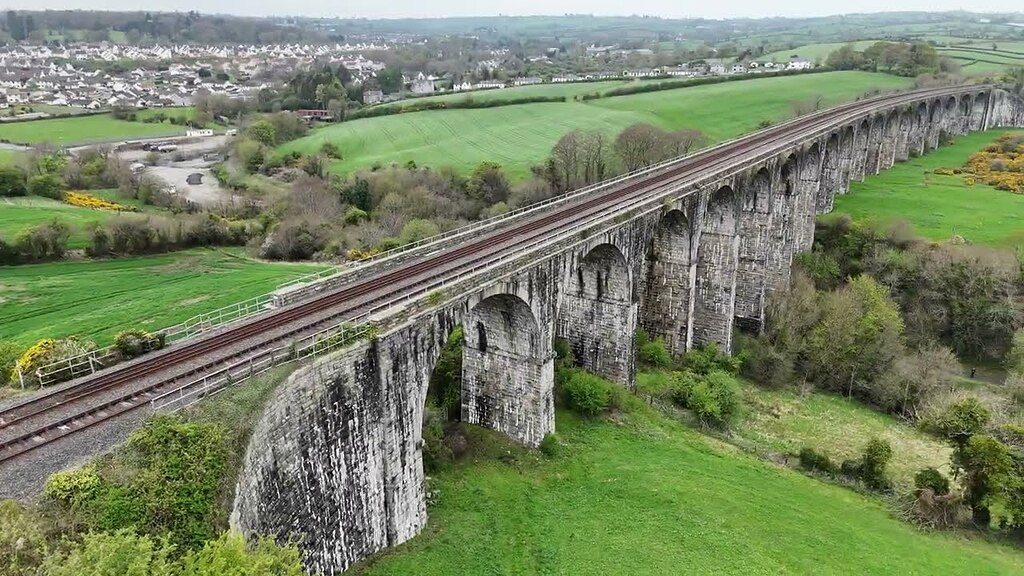 The Craigmore Viaduct - Newry, Co. Armagh - Videos by Drone - Grey ...