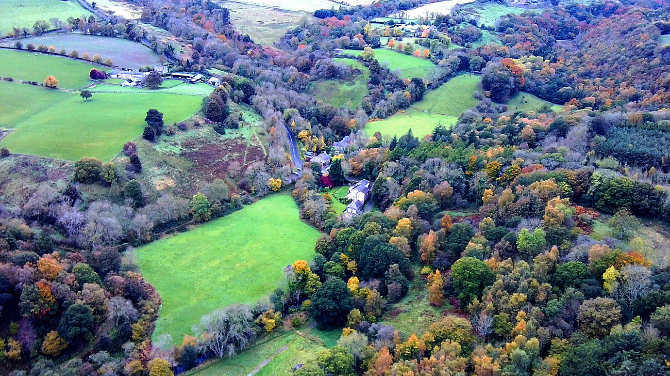 Dipton Mill and Dipton Burn Woods - Photos by Drone - Grey Arrows Drone ...