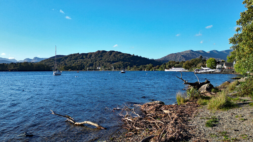 Lake Windermere - flotsam - Photos by Drone - Grey Arrows Drone Club UK
