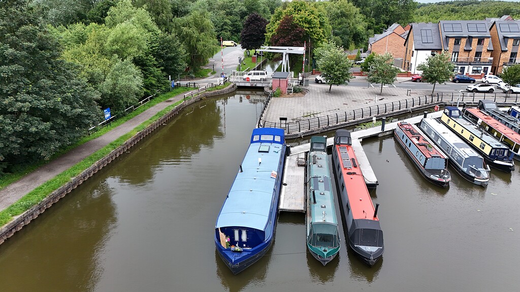 Plank Lane Lift Bridge & Marina - Added to Rivers and Canals in Wigan ...