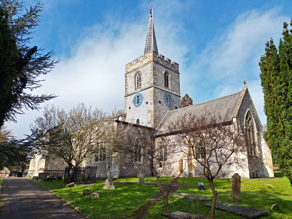 St Mary's church - Chesham - Photos by Drone - Grey Arrows Drone Club UK