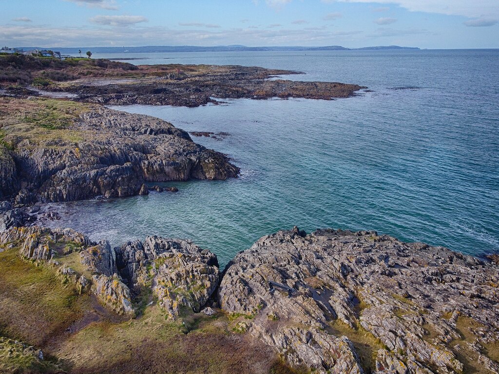 Orlock Point, Co. Down - Photos by Drone - Grey Arrows Drone Club UK