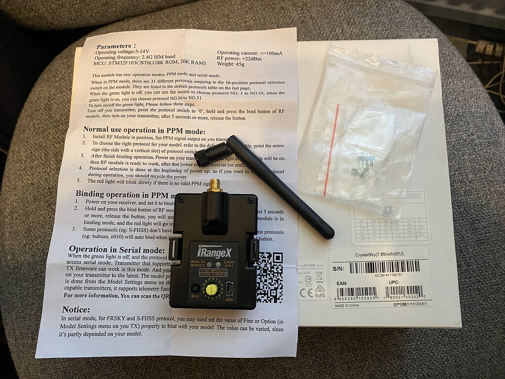 iRangeX JP 4in 1 Multi protocol Tx module - For Sale & Wanted - Grey ...