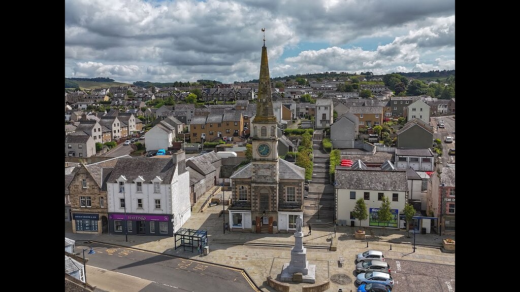 Selkirk - Scottish Borders - Videos by Drone - Grey Arrows Drone Club UK
